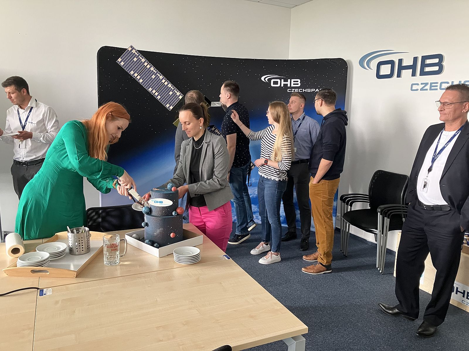 We celebrated 5 years of OHB Czechspace | OHB Czechspace